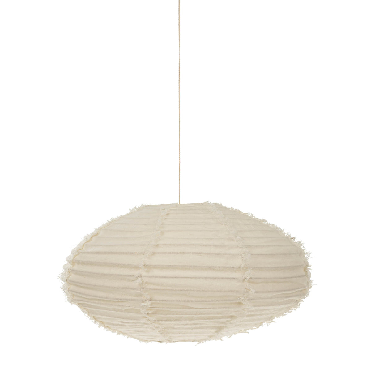 Lina Linen Lampshade M, Ivory – Indaba Home
