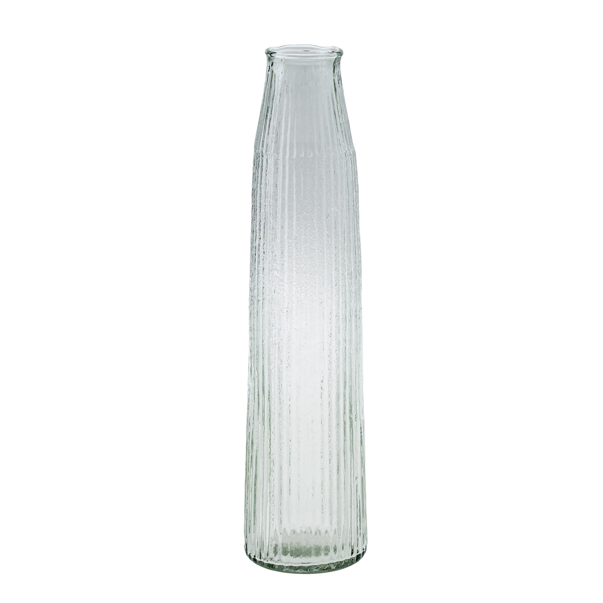Ribbed Glass Vase L – Indaba Home