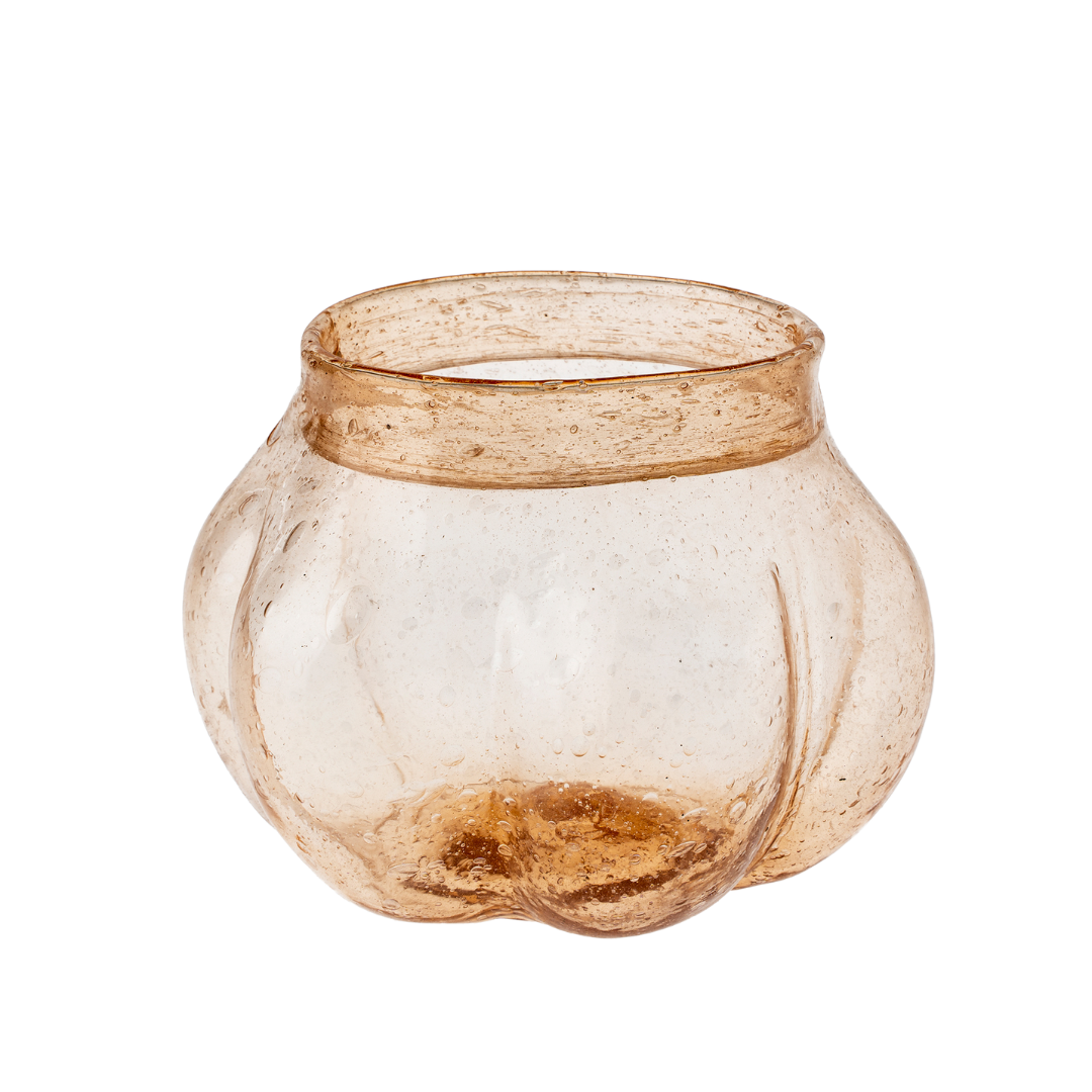 Recycled Glass Vase L, Coral – Indaba Home