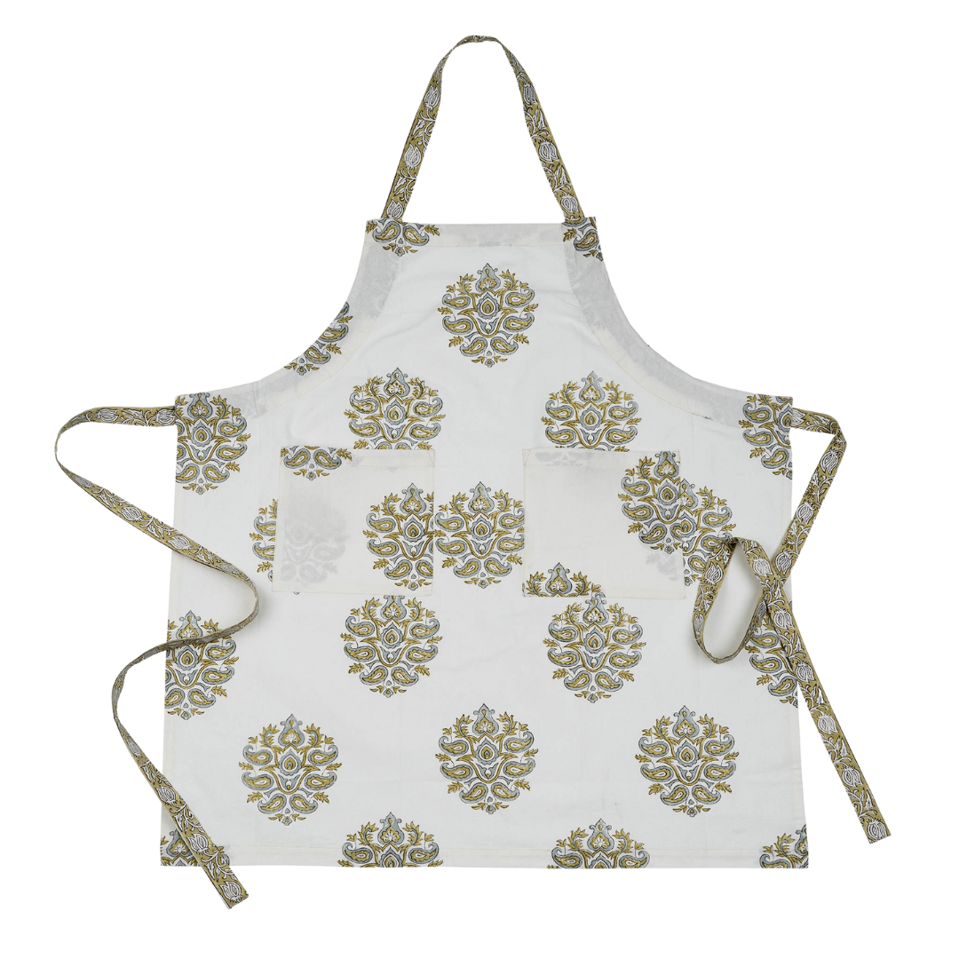Emmy Block Print Apron – Indaba Home