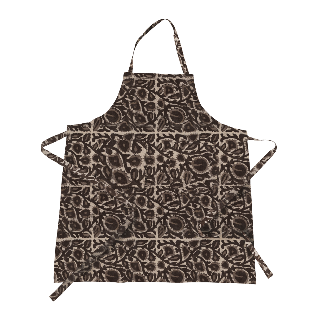 Celeste Block Print Apron – Indaba Home
