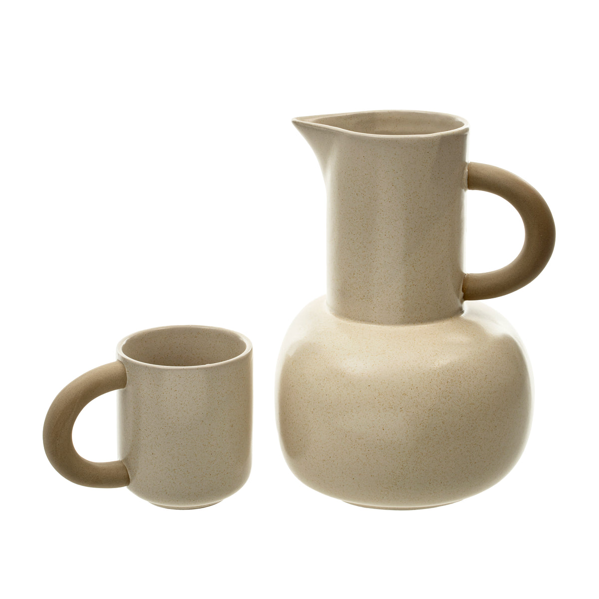 Boule Pitcher, Cream – Indaba Home