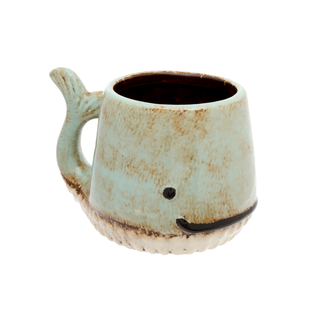 Whale Mug Aqua – Indaba Home