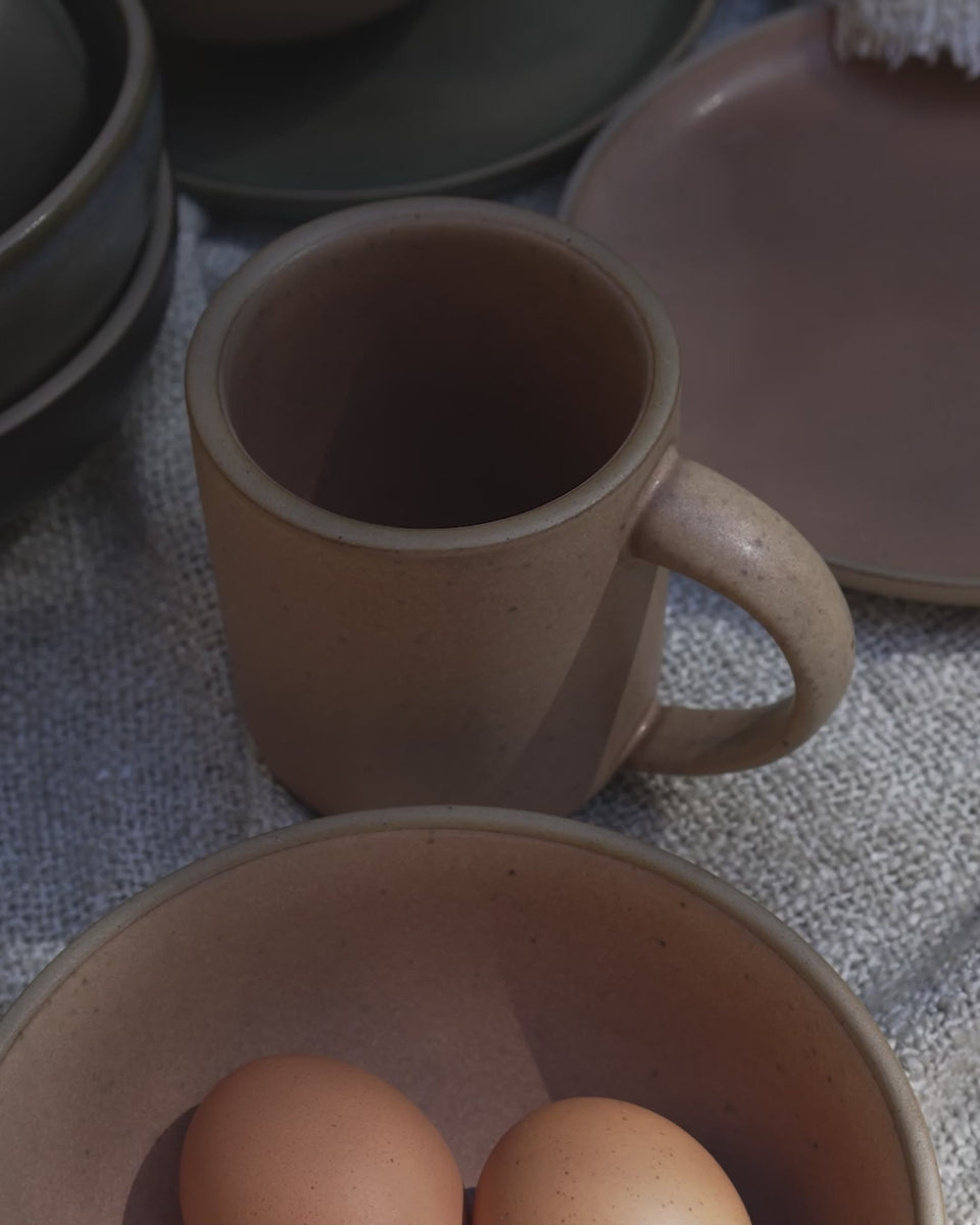 Rowe Mug, Clay – Indaba Home